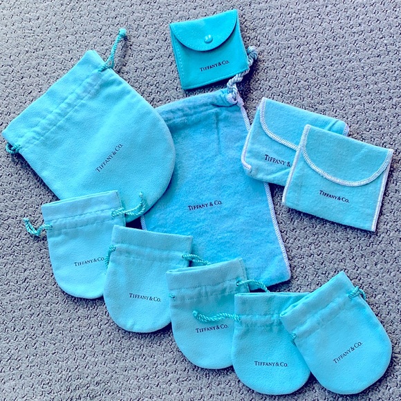 Tiffany & Co. | Jewelry | Authentic Tiffany Co Pouches | Poshmark
